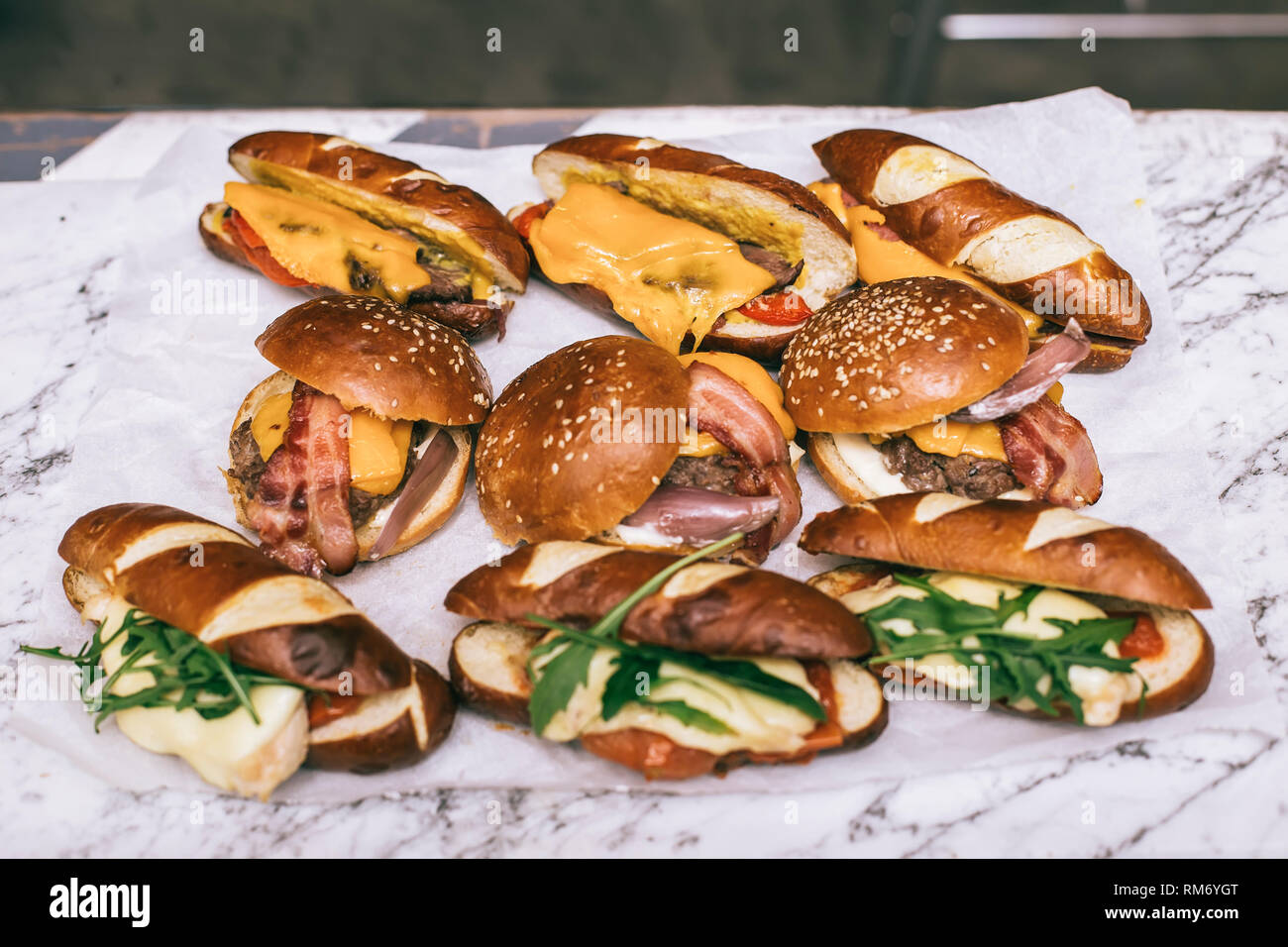 Different types of ham hi-res stock photography and images - Alamy