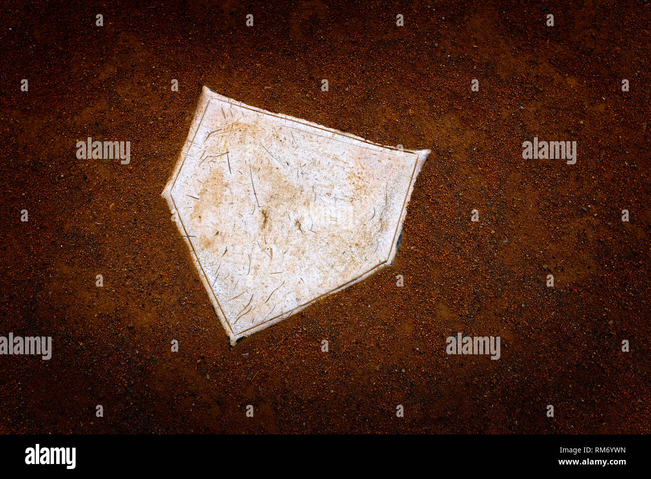 Baseball home plate base ball homeplate representing american sports ...