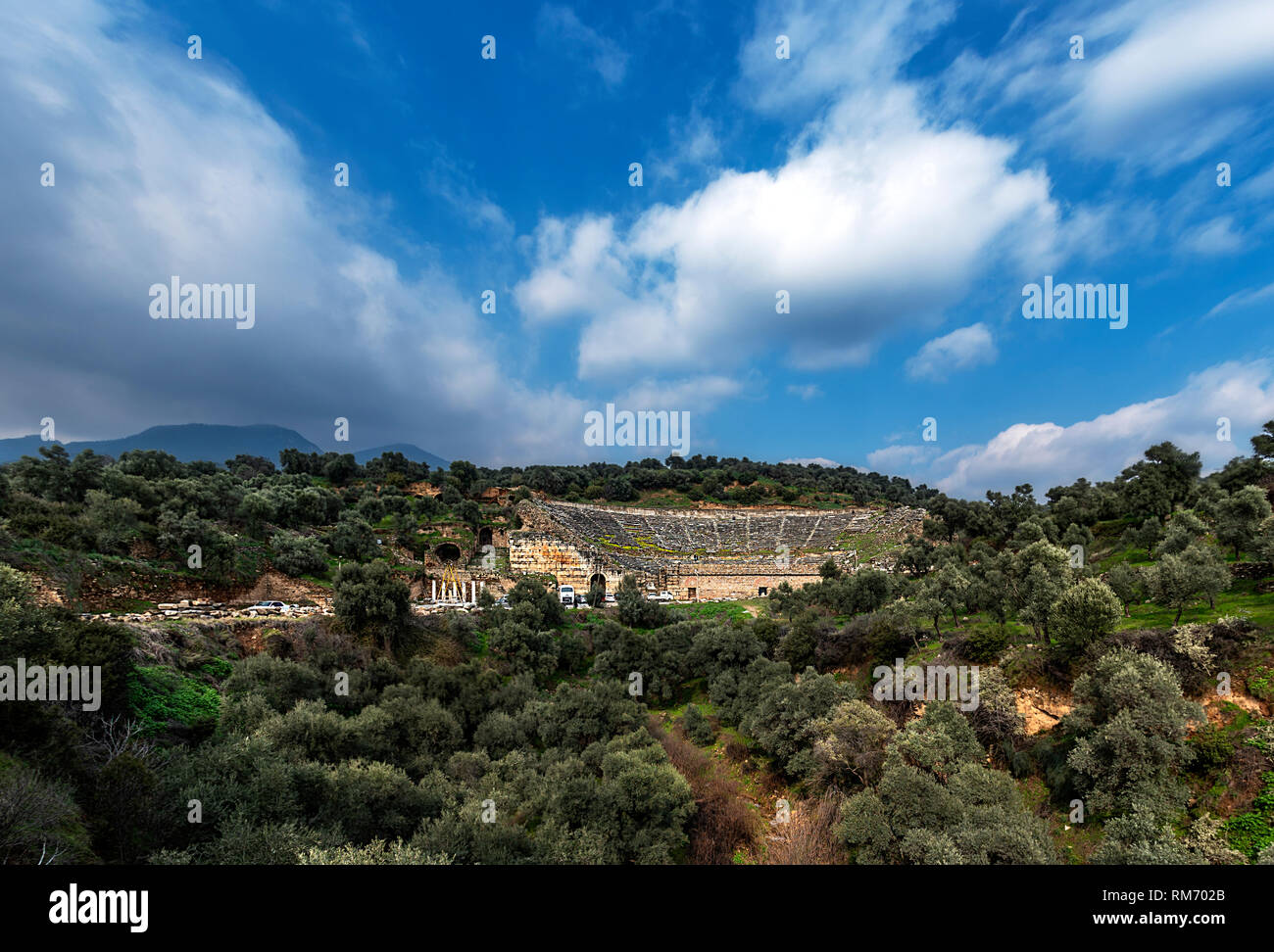 Nysa ancient city ,Sultanhisar,Aydin,Turkey Stock Photo - Alamy