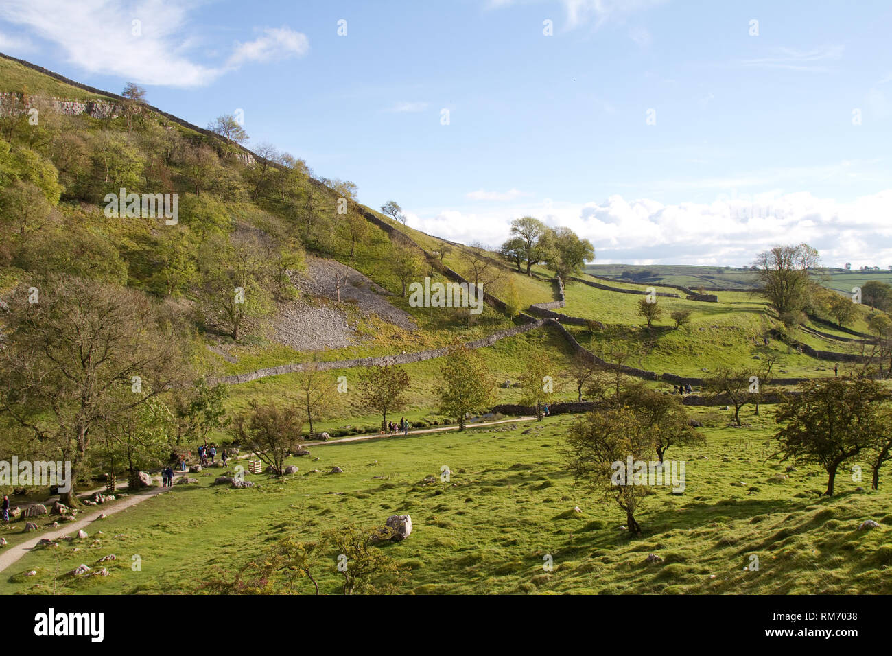 Malham field view hi-res stock photography and images - Alamy