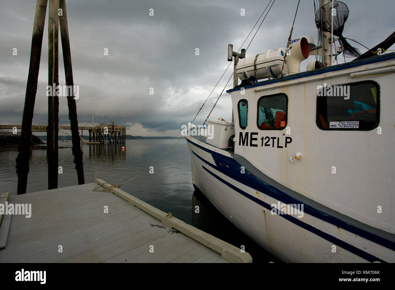 Lubec maine harbor hi-res stock photography and images - Alamy