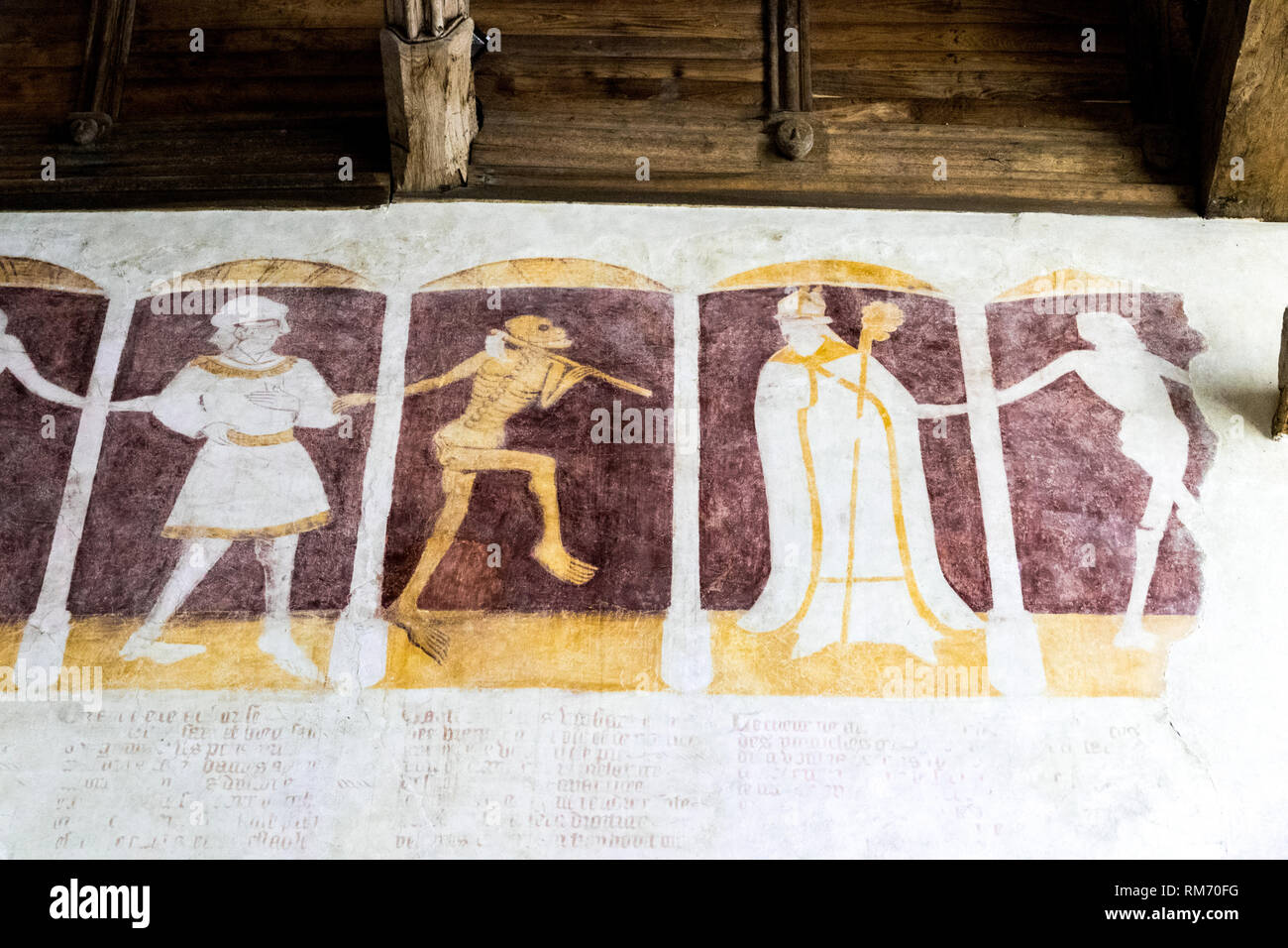 Plouha, France. The Chapelle de Kermaria-an-Iskuit, a chapel in ...