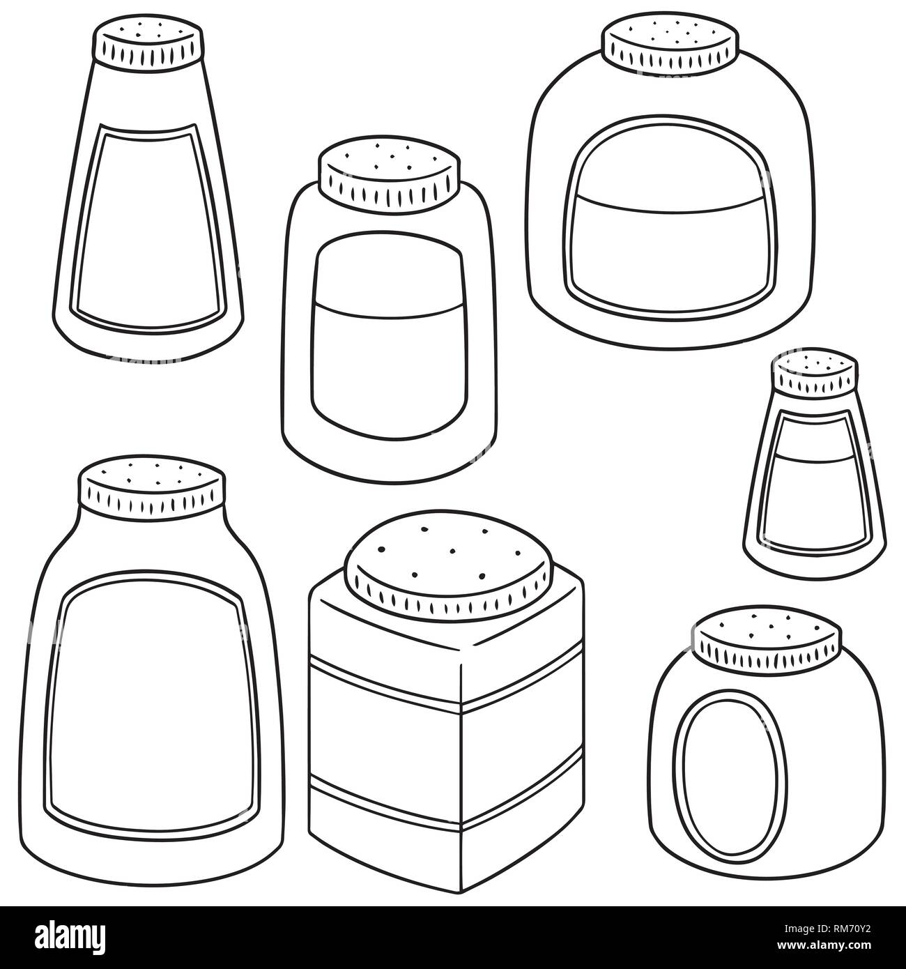 vector set of body powder Stock Vector Image & Art - Alamy
