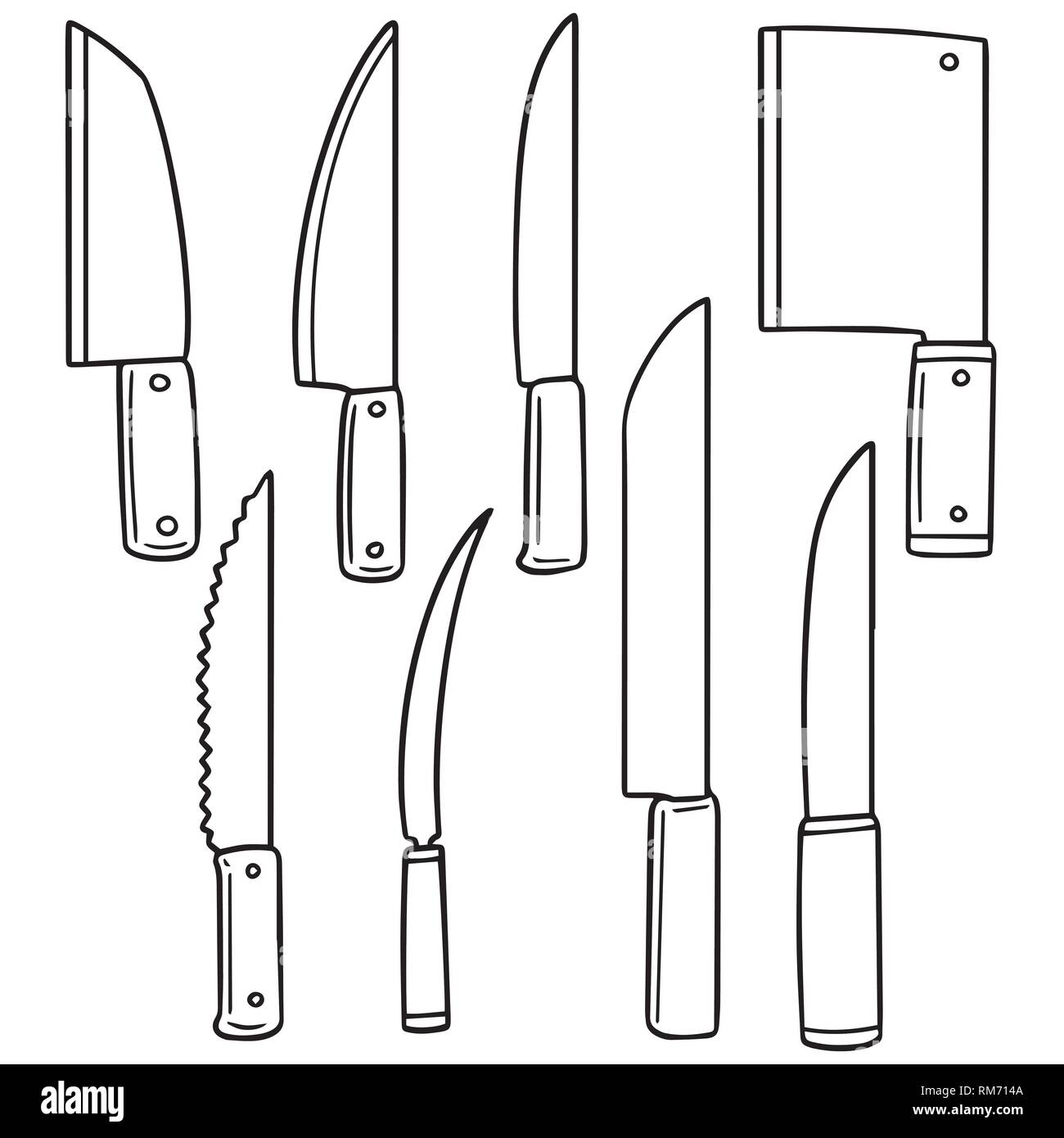 Penknife cartoon Stock Vector Images - Alamy