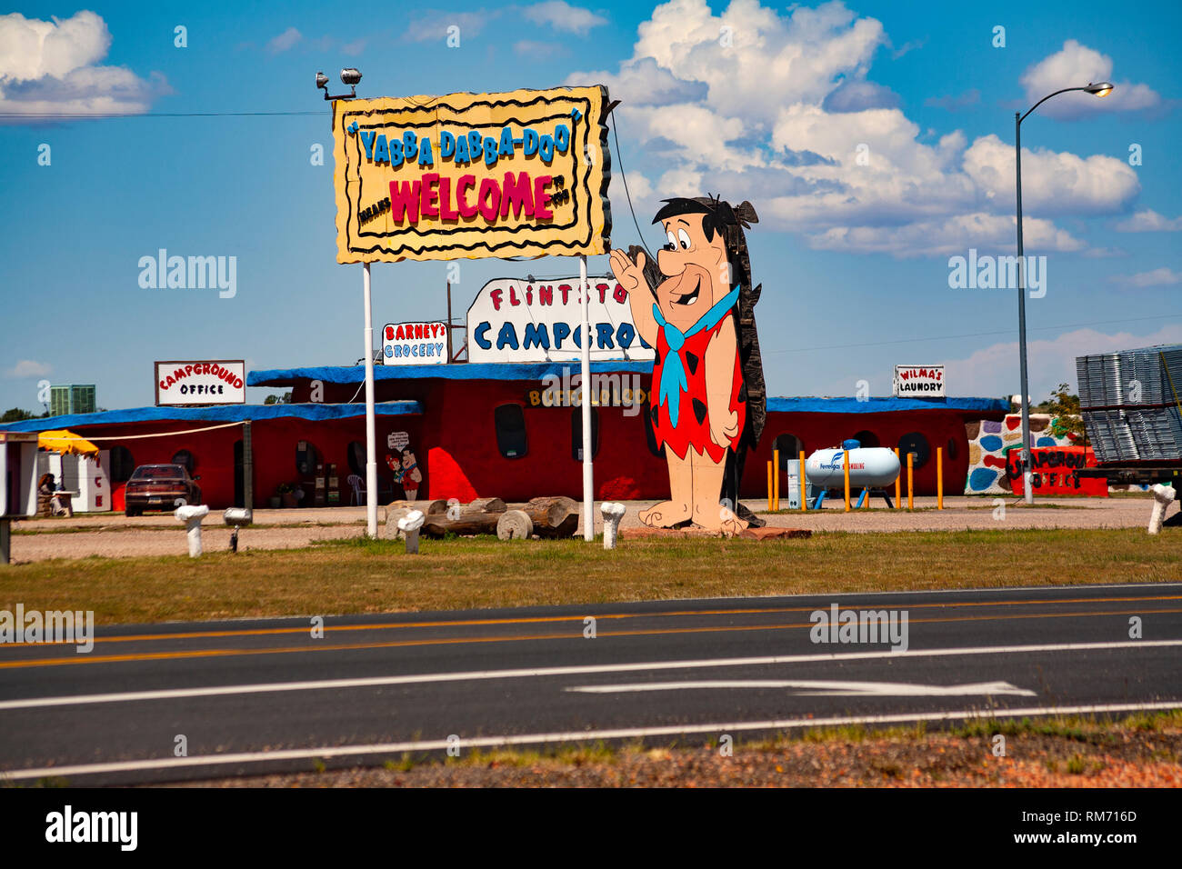Flintstone park hi-res stock photography and images - Alamy