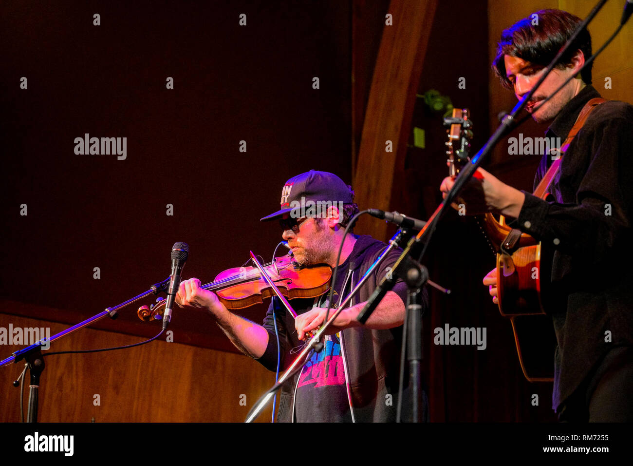 Ashley MacIsaac performance, Rogue Folk Club, Vancouver, British ...