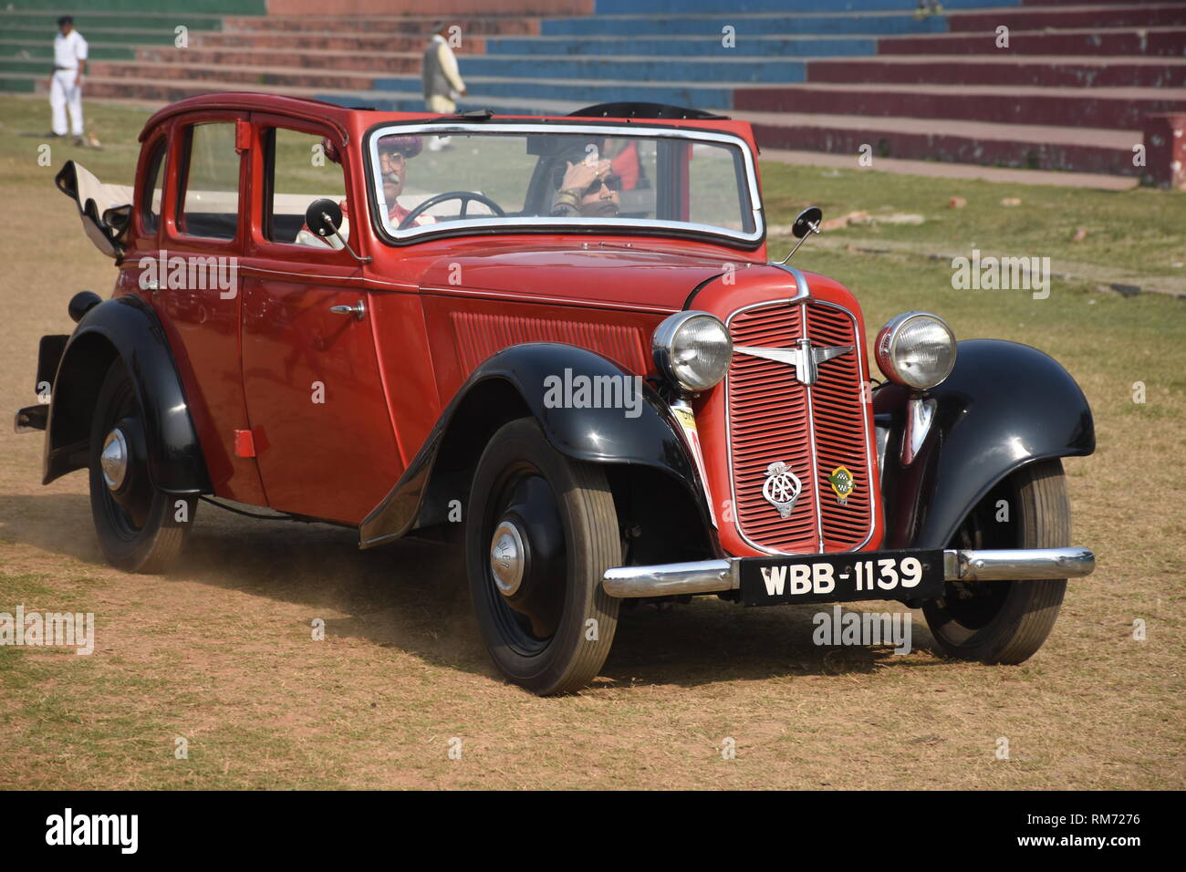 1938 Adler car with 10 hp and 4 cylinder engine, WBB 1139 India Stock ...