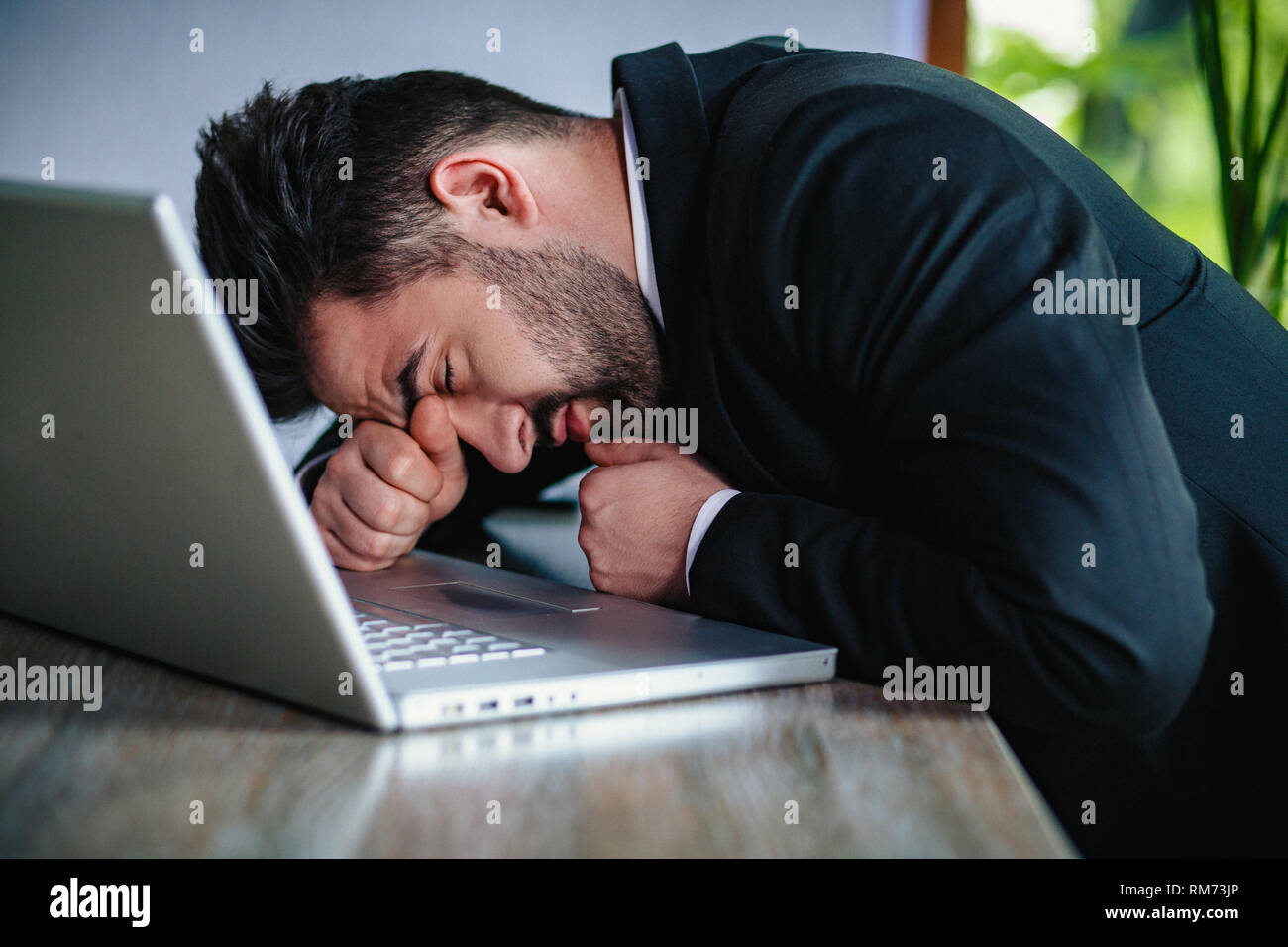 Project manager office computer person hi-res stock photography and ...
