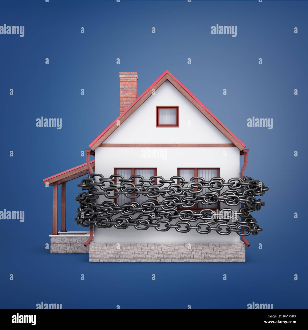 Architectural render house hi-res stock photography and images - Alamy