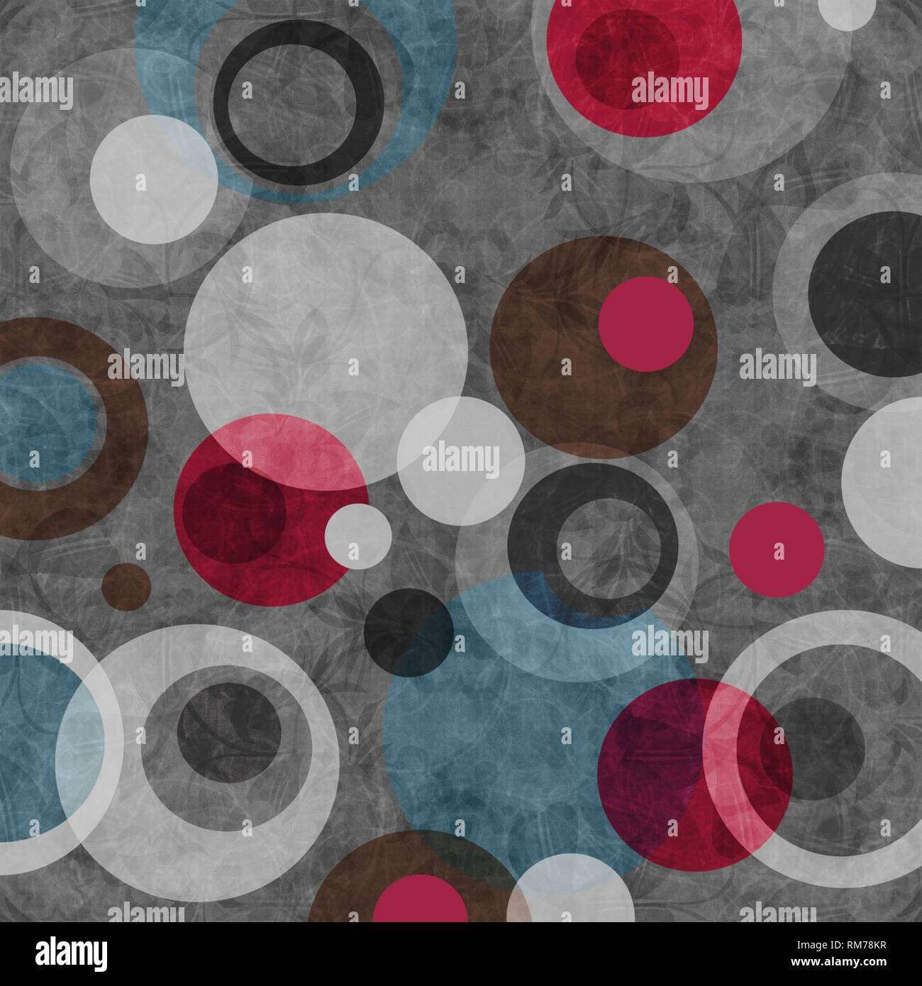 Abstract textured circles background Stock Photo - Alamy