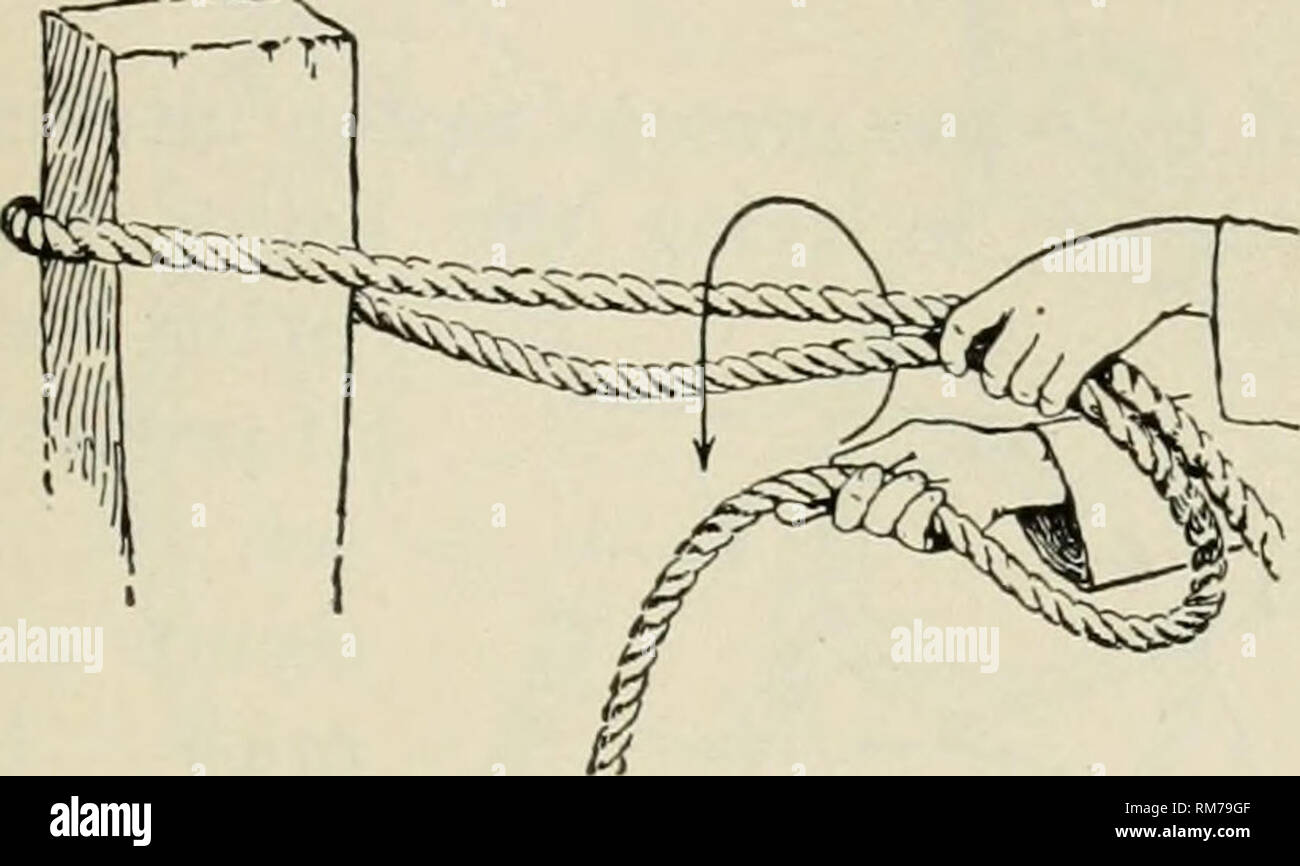 Rope end knots hi-res stock photography and images - Alamy