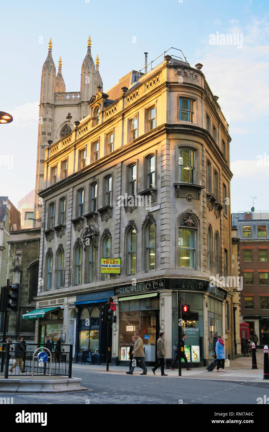 Shops in City of London, London, England, UK Stock Photo - Alamy