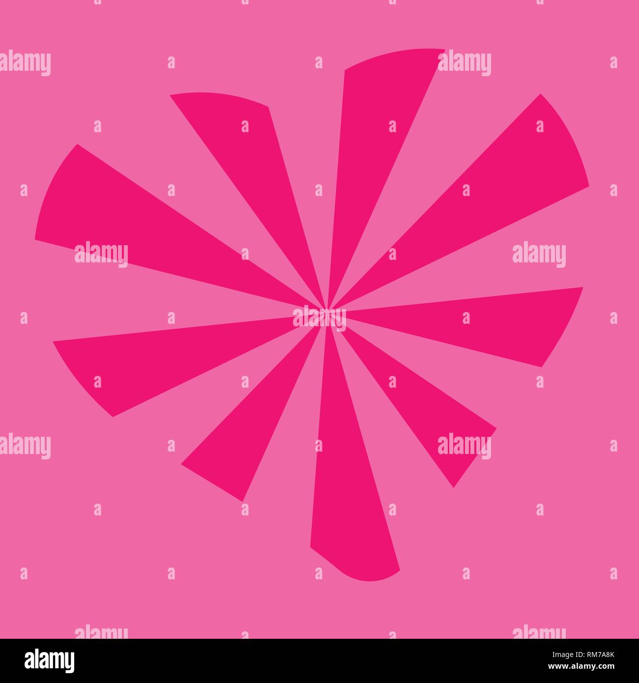 Heart pattern radiation, concentration line, radial, pink valentine's ...