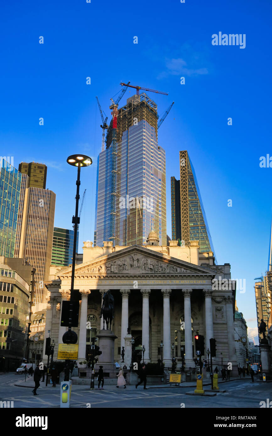 Royal Exchange, City of London, England, UK Stock Photo - Alamy