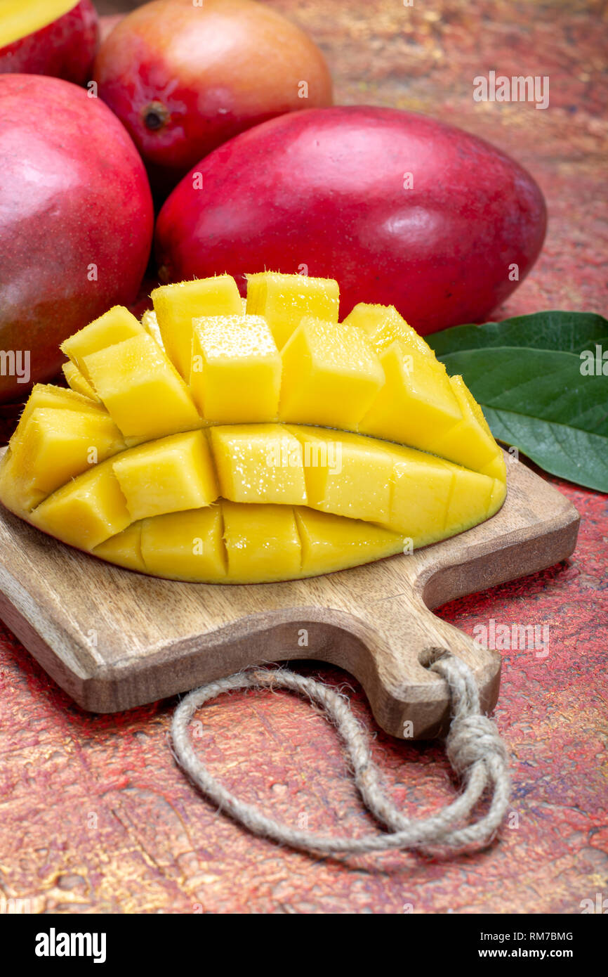 National fruit of India, Pakistan, and Philippines tropical organic ...