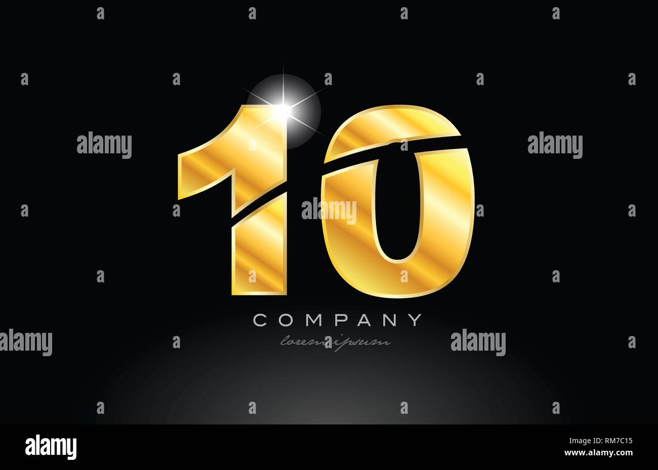 43+ Stock Photo Gold Number 10 Background – Gold Stock