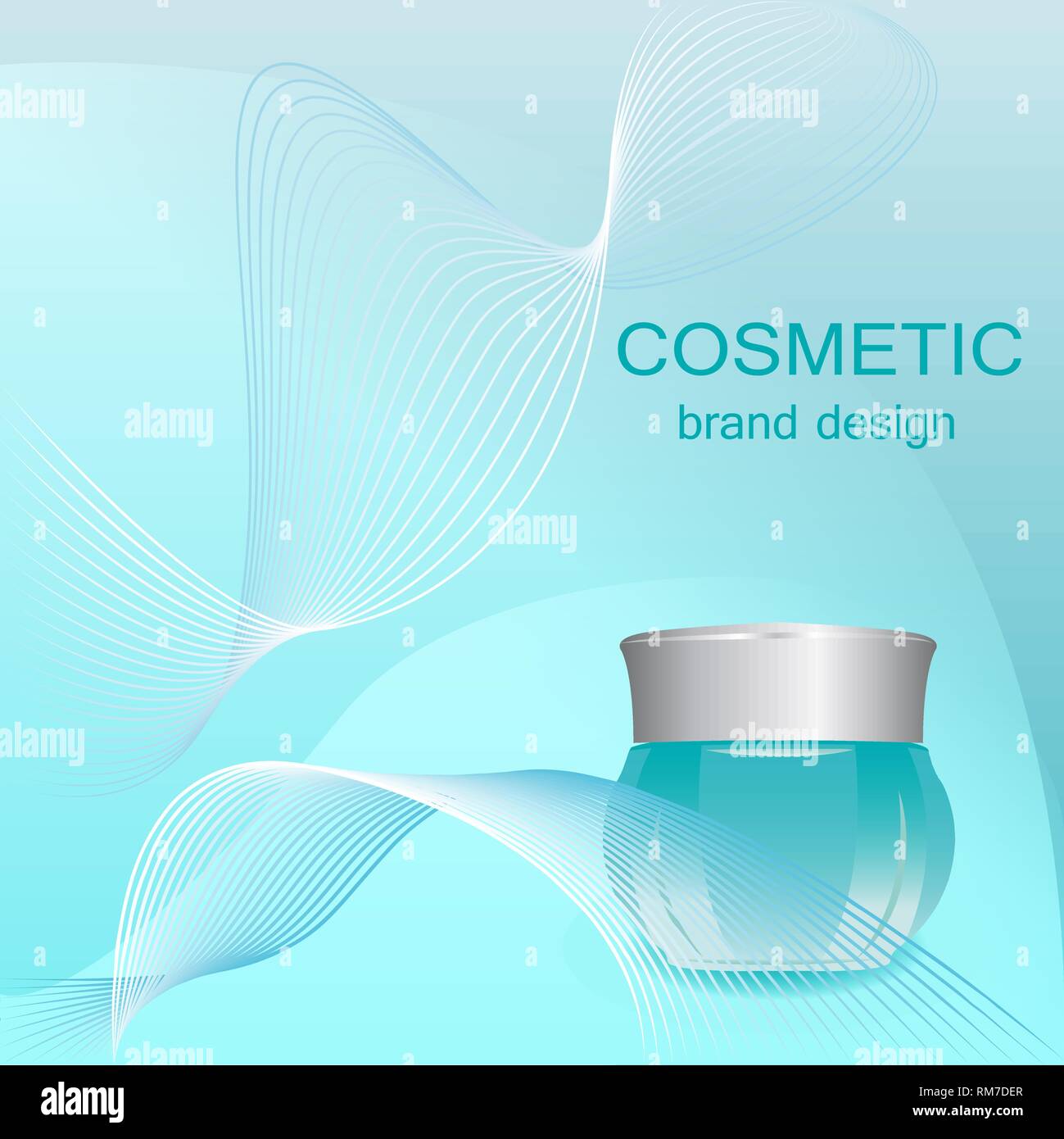 Luxury face cream splash Stock Vector Images - Alamy