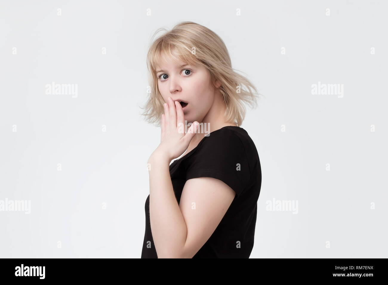 Horrified people hi-res stock photography and images - Alamy