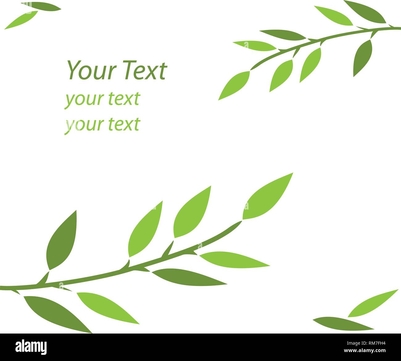 Leaves, plant, background Stock Vector Image & Art - Alamy