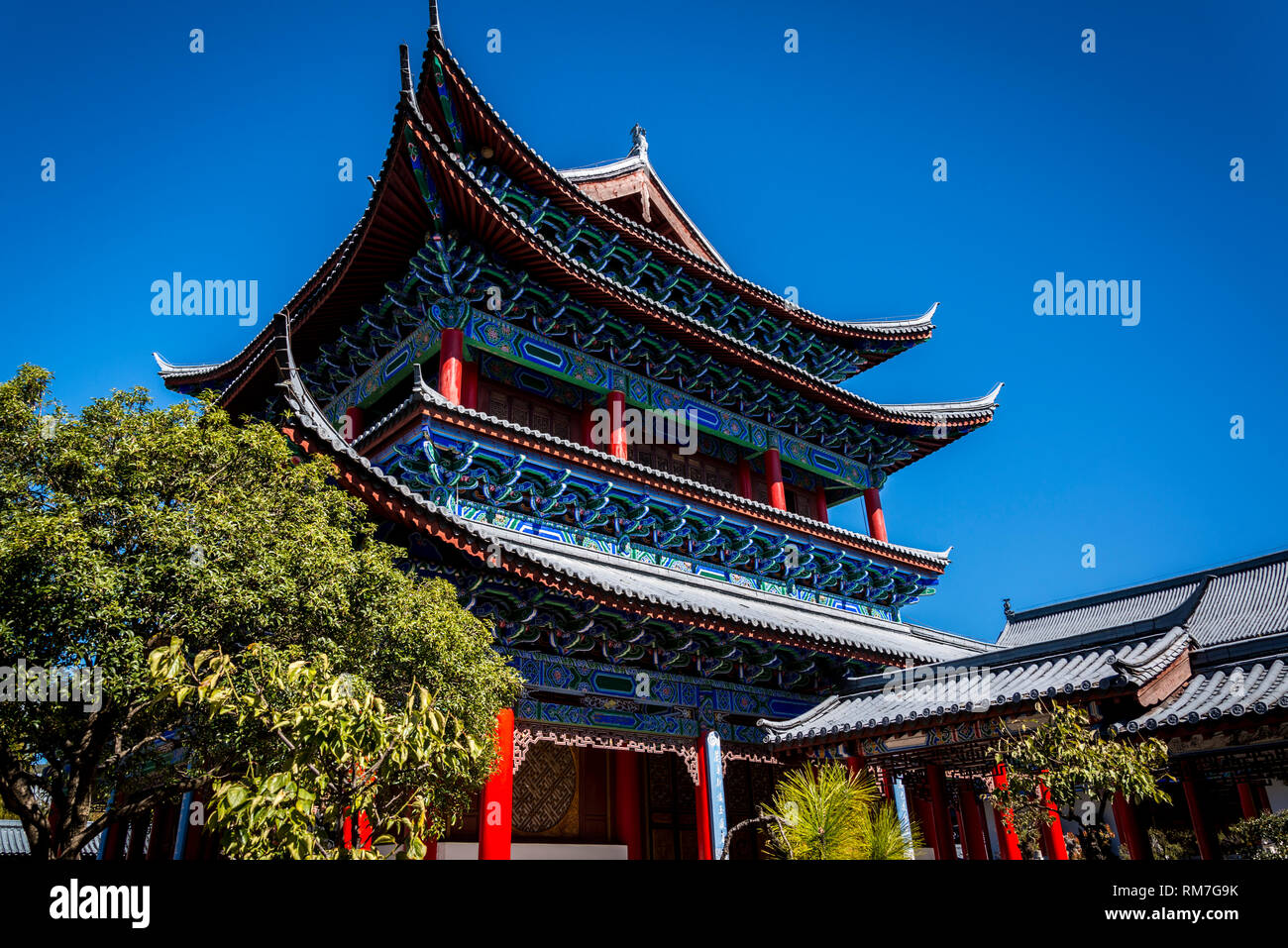 Mu’s Residence, the mansion of the Mu family, Old Town of Lijiang ...
