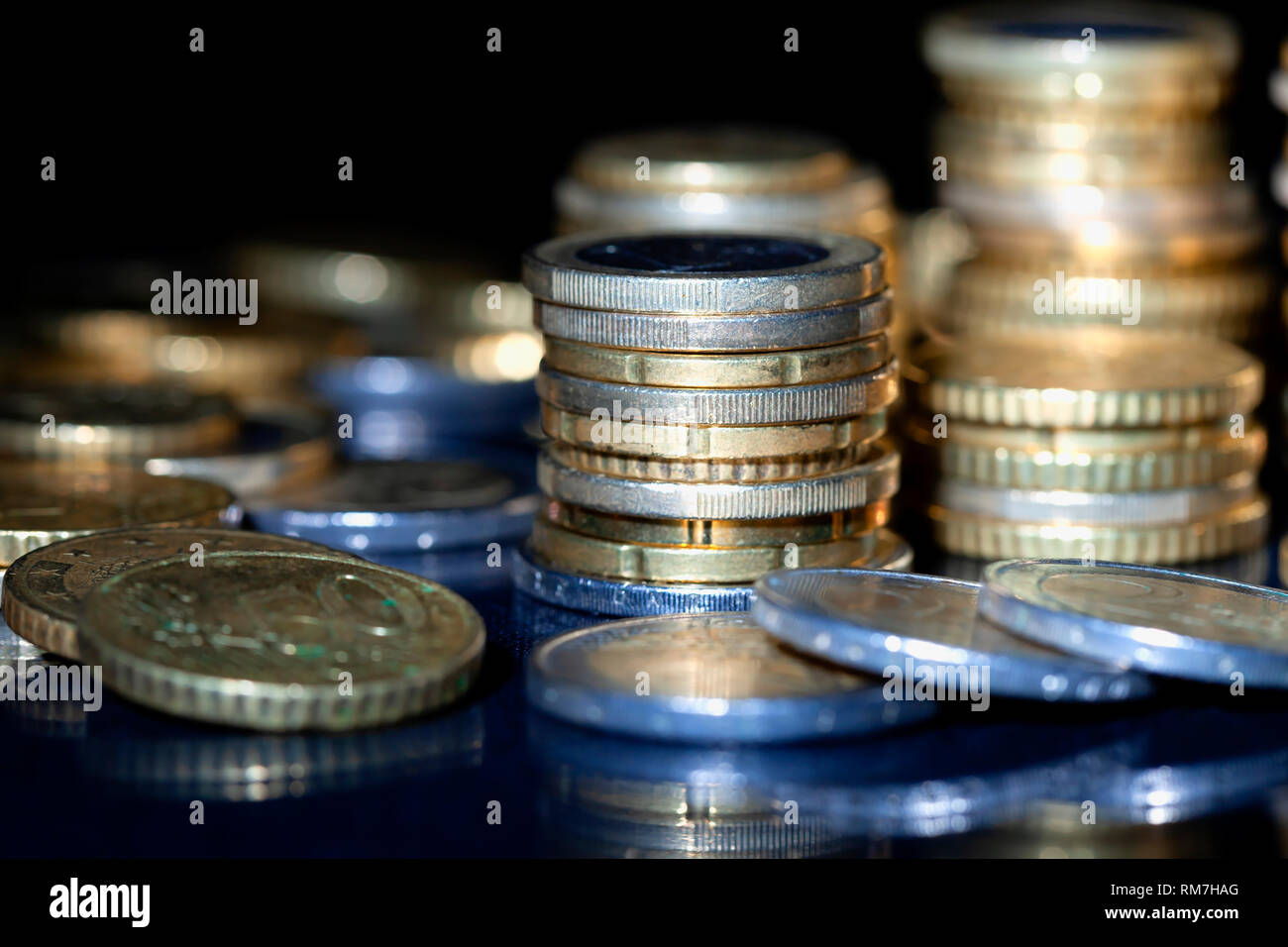 Stack of money euros hi-res stock photography and images - Alamy