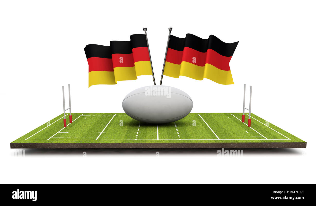 German league stadium flags hi-res stock photography and images - Alamy