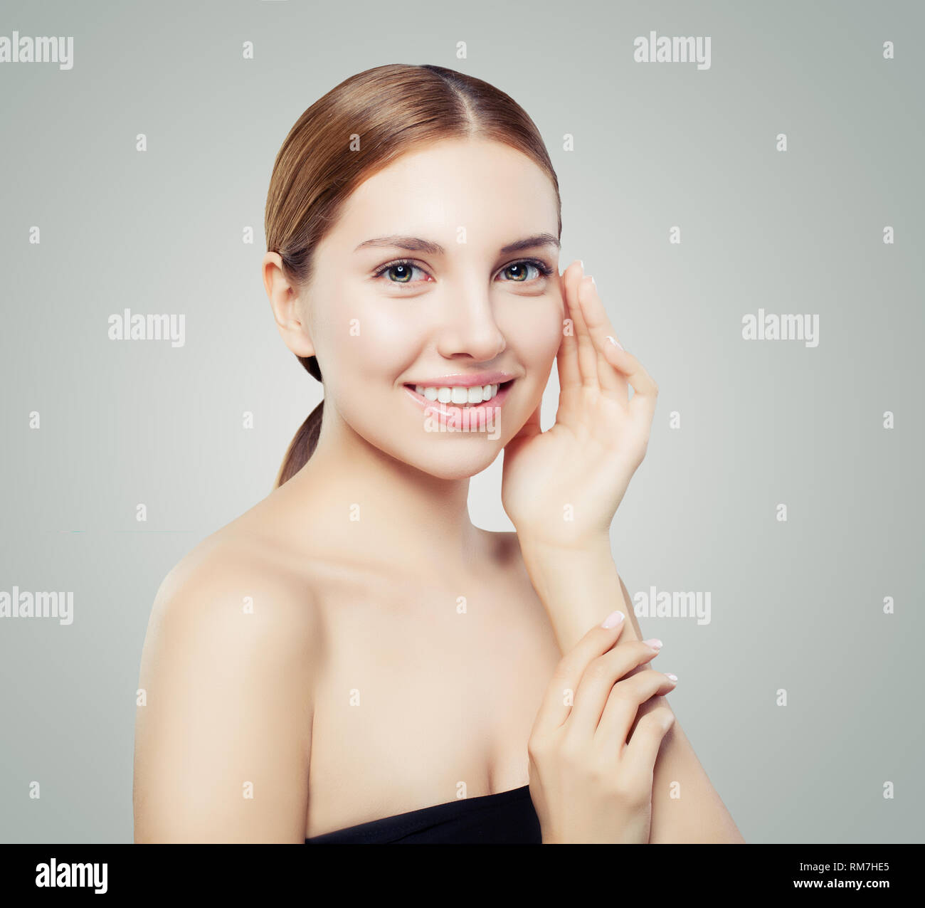 Healthcare and spa concept Stock Photo - Alamy