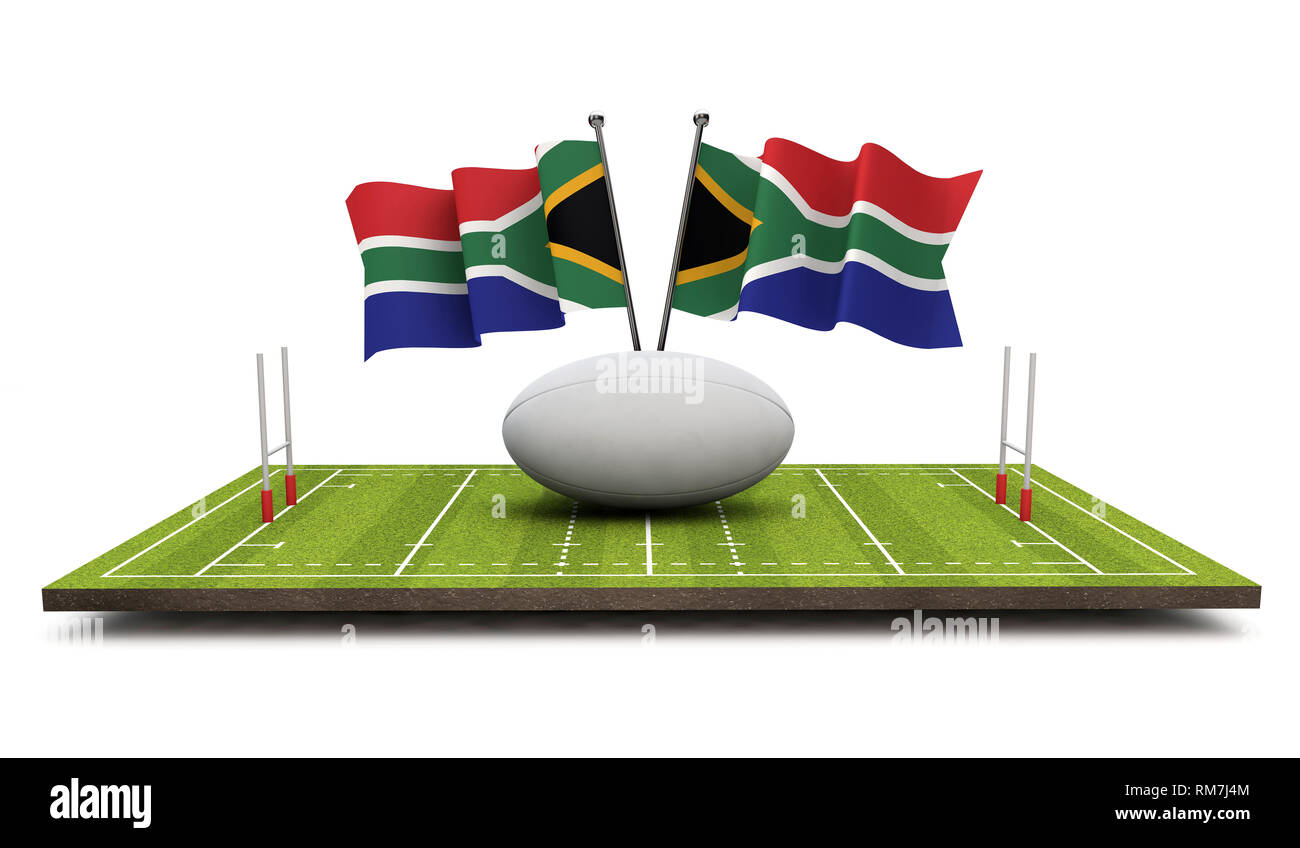 Africa rugby team scrum hi-res stock photography and images - Alamy