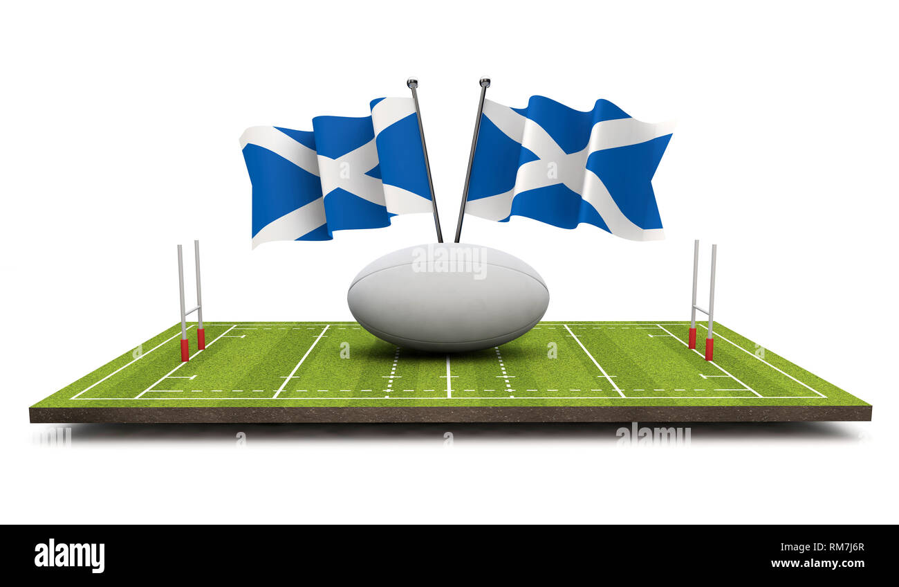 Scottish rugby union Cut Out Stock Images & Pictures - Alamy