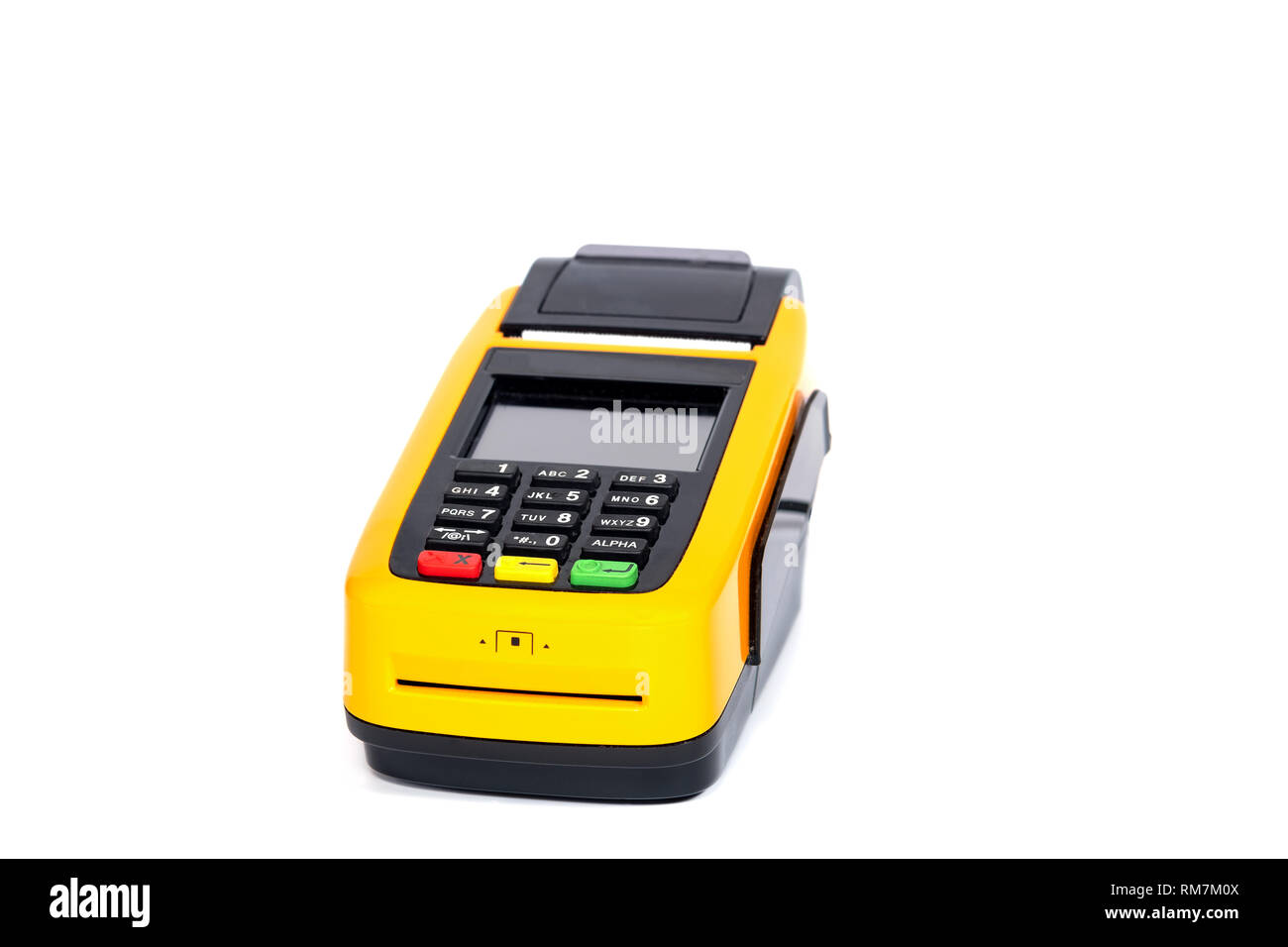 Customer digital reader Cut Out Stock Images & Pictures - Alamy