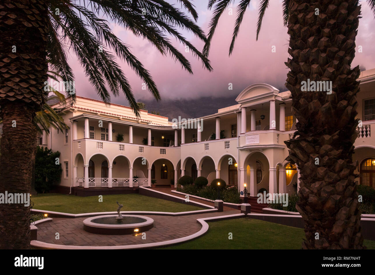 Inside the gates of the Mount Nelson hotel, one of the individual ...
