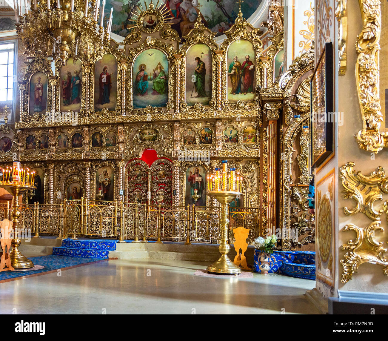 Interior cathedral lady kazan in hi-res stock photography and images - Alamy