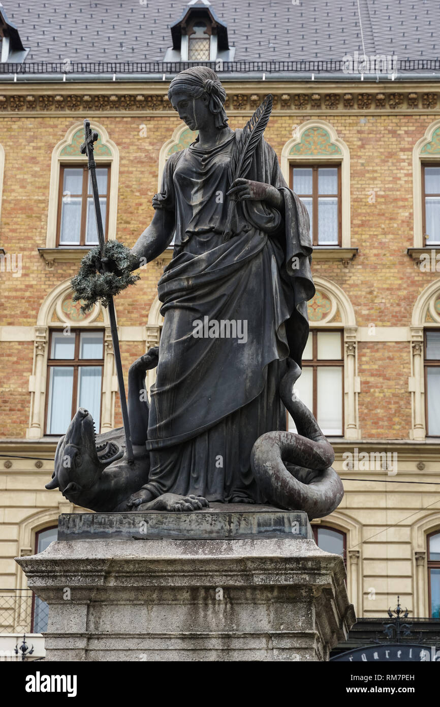 Fountain in austria hi-res stock photography and images - Alamy