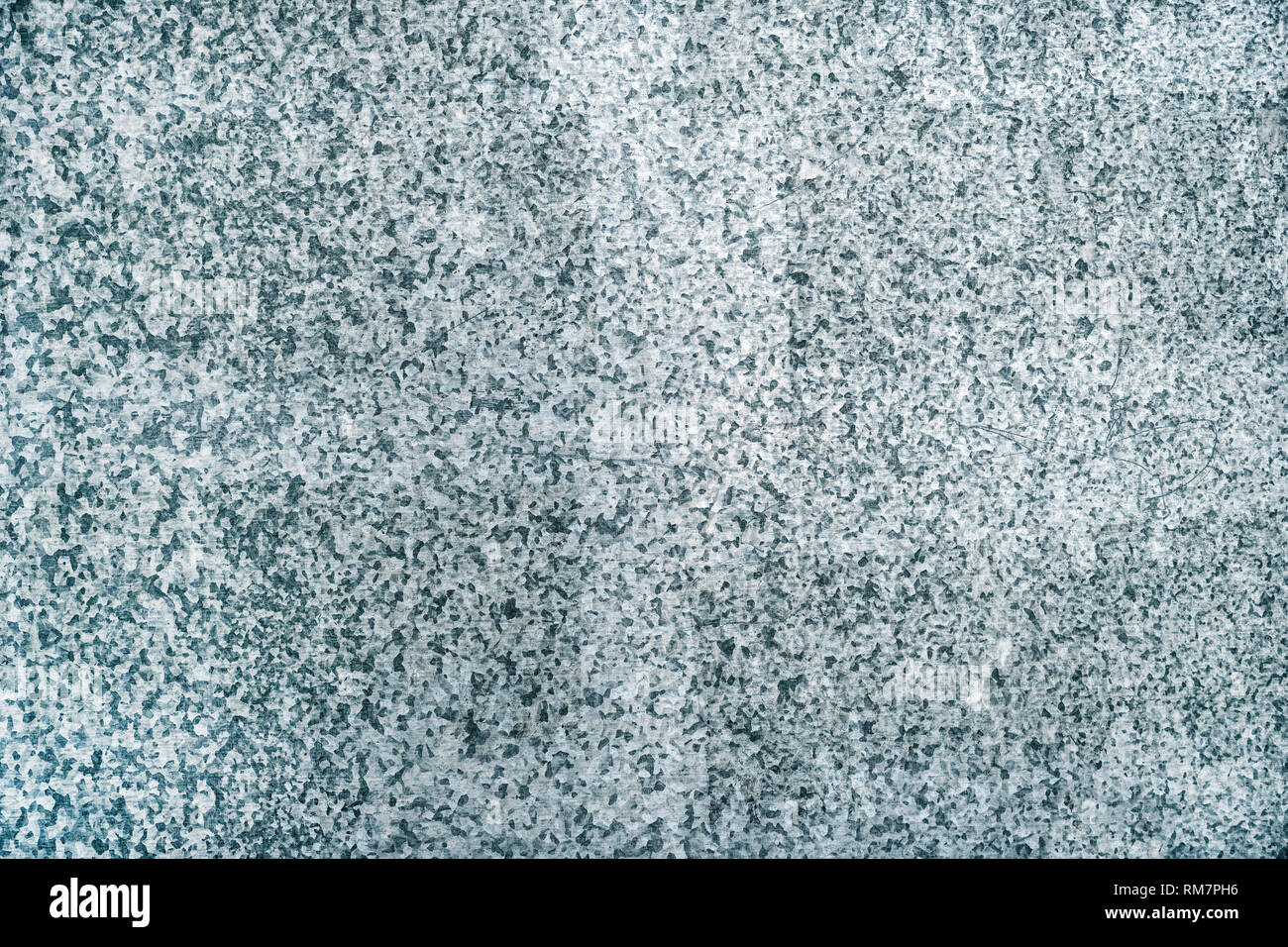 Zinc galvanized metal plate surface texture as abstract industrial ...