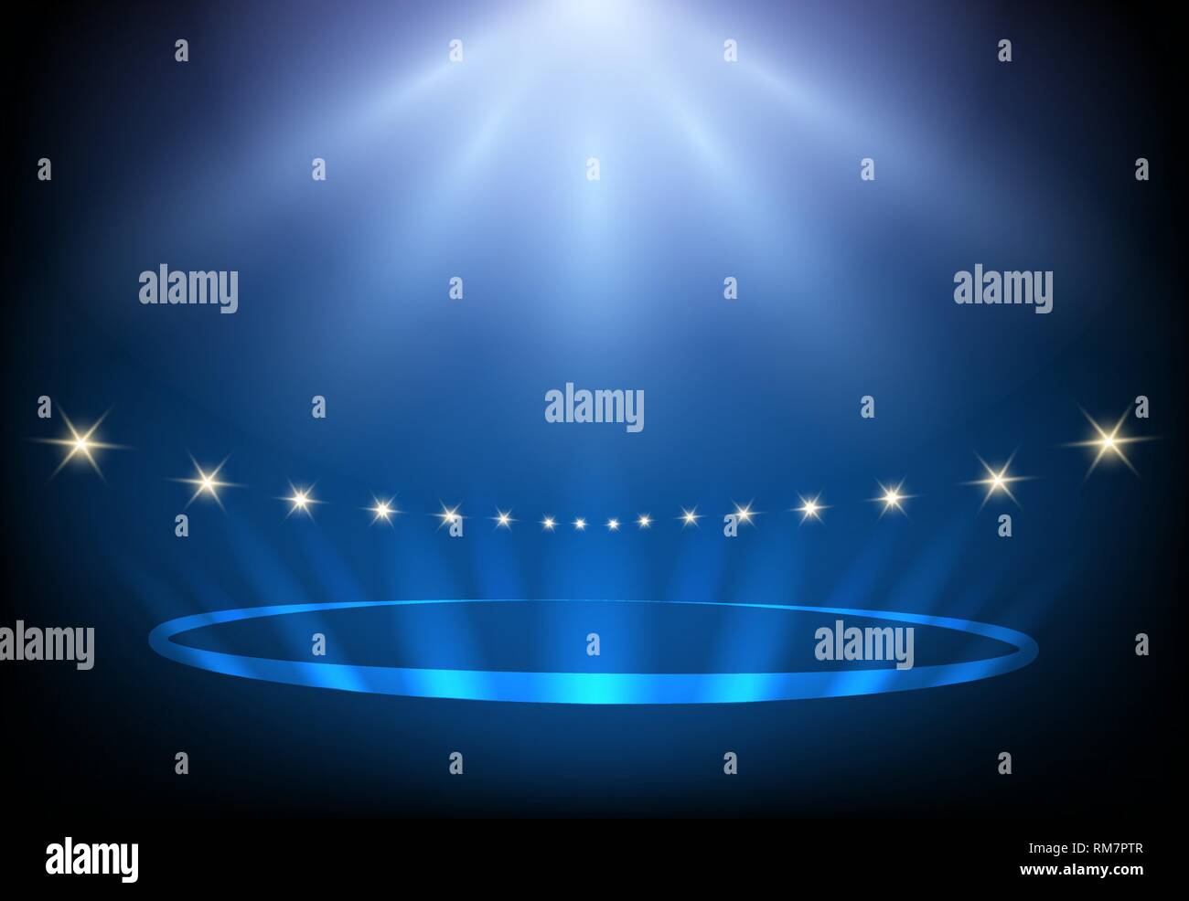 Empty dark stage hi-res stock photography and images - Alamy