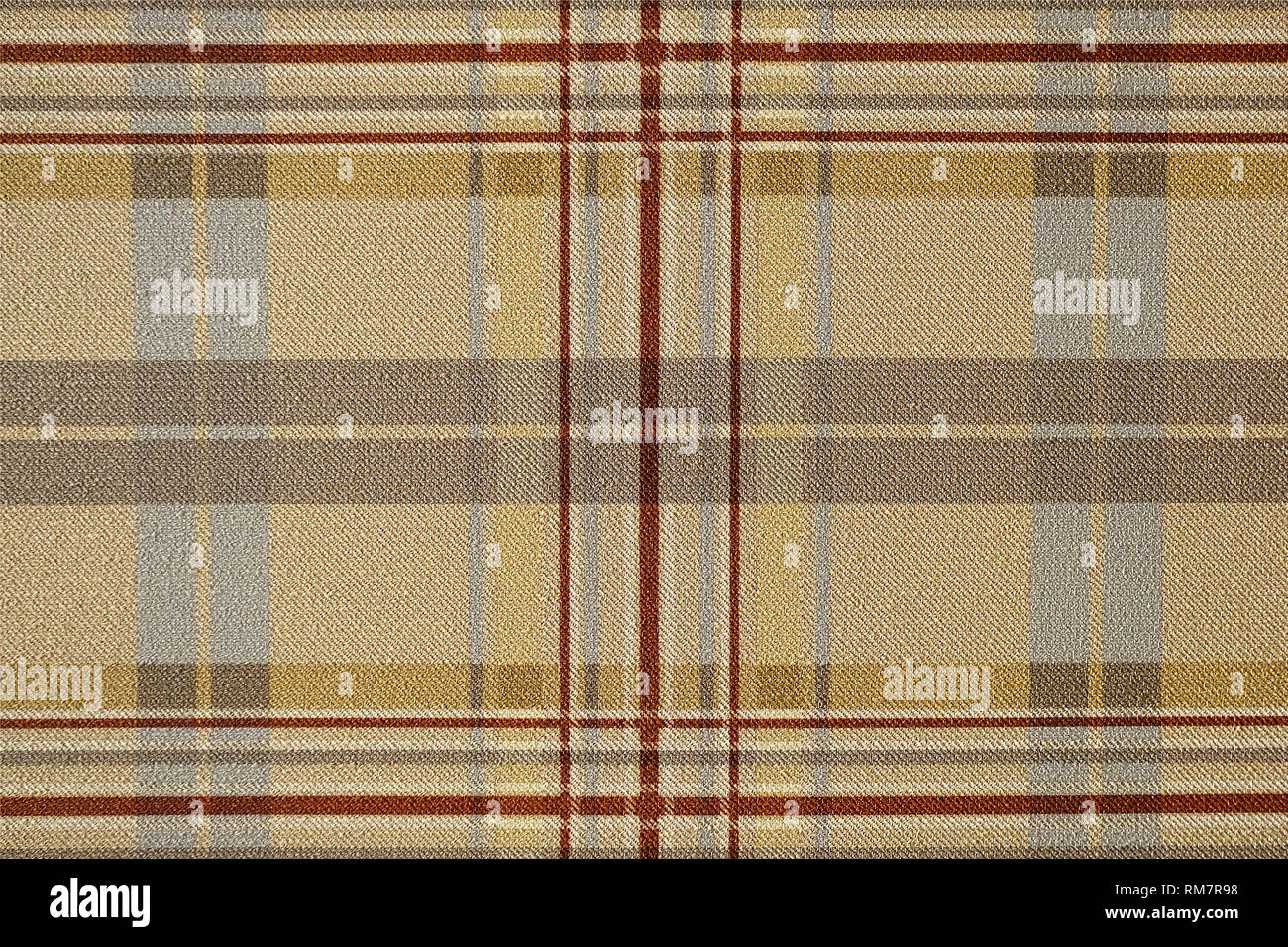 fabric brown plaid. Brown check pattern. Tartan design as background ...