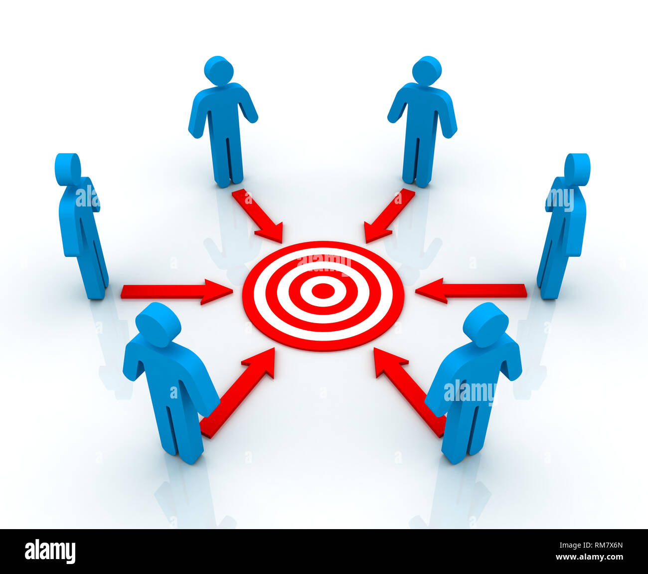 Targeting illustration Cut Out Stock Images & Pictures - Alamy