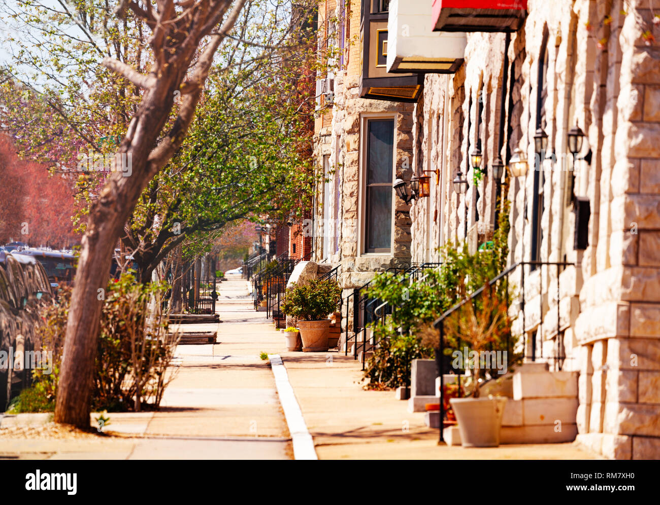 Baltimore streets hi-res stock photography and images - Alamy