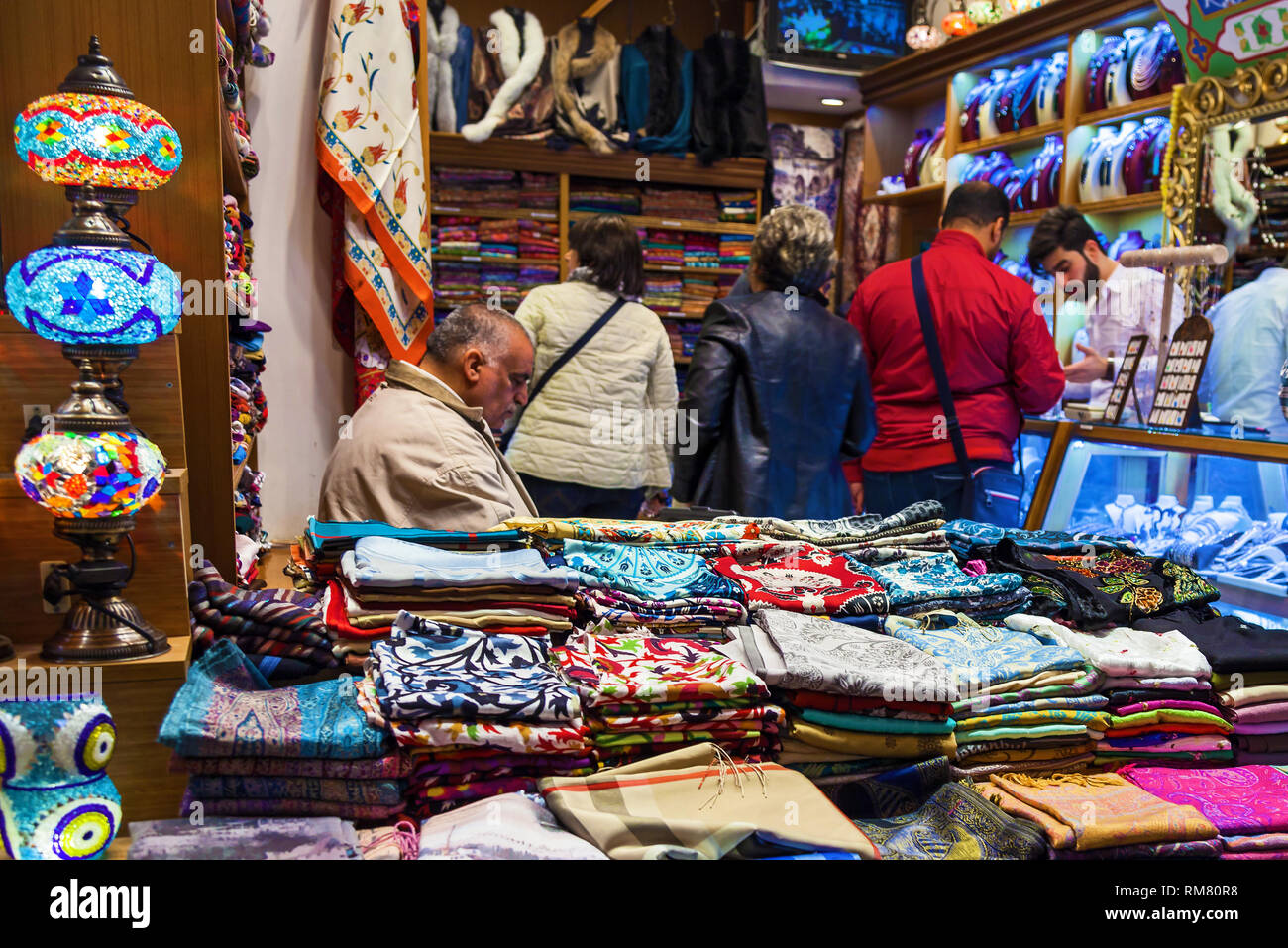 Tehran, Iran - June, 2018: Grand Bazaar in Tehran city, Iran. The Grand ...