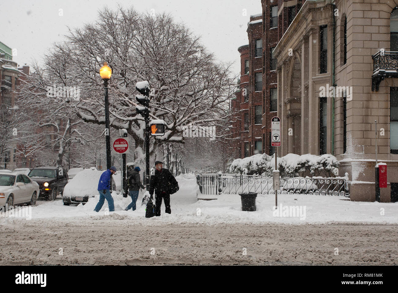 Boston t bus hi-res stock photography and images - Alamy