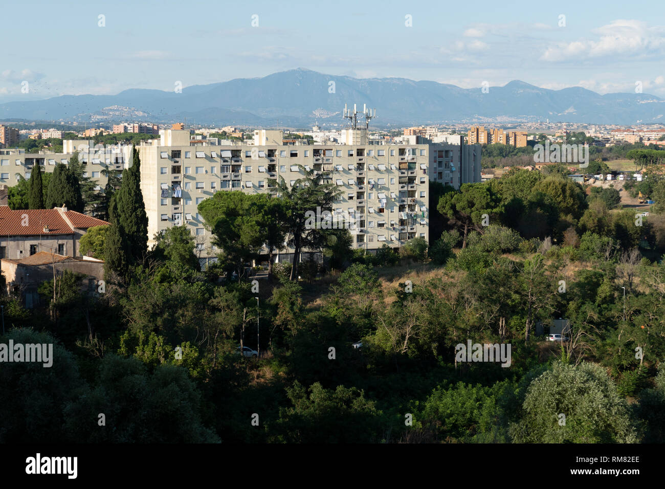 Residential Building In Rome High Resolution Stock Photography and ...