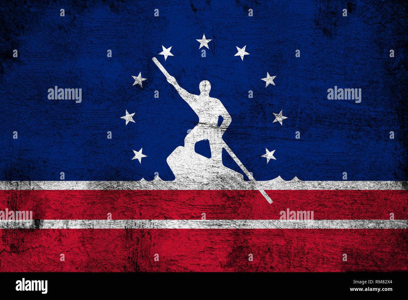 Richmond Virginia grunge and dirty flag illustration. Perfect for ...