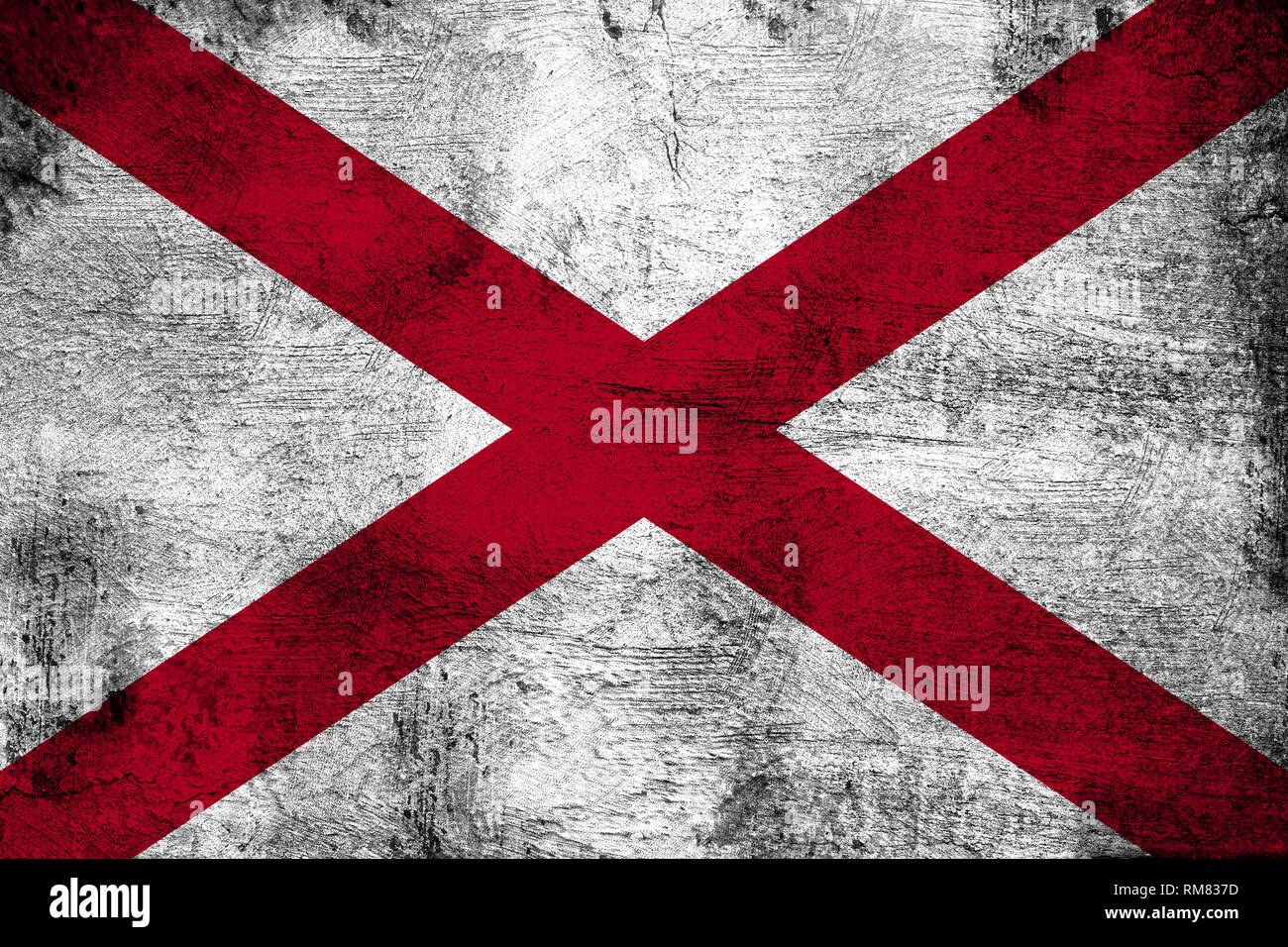 Alabama grunge and dirty flag illustration. Perfect for background or ...