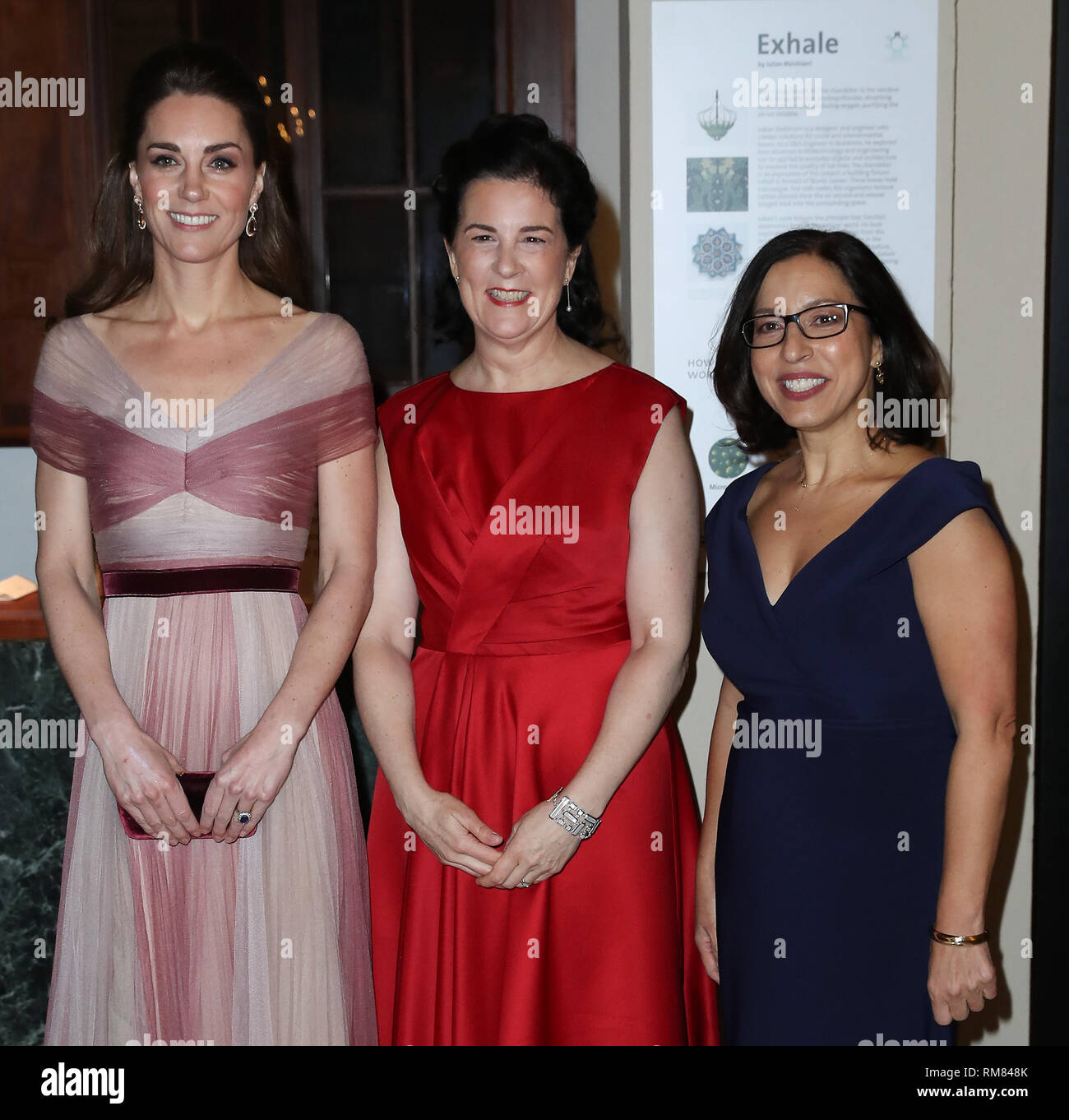 (left to right) The Duchess of Cambridge, Amanda Pullinger, Chief ...