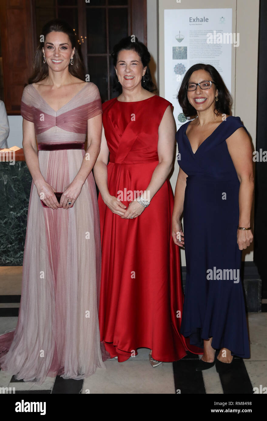(left to right) The Duchess of Cambridge, Amanda Pullinger, Chief ...