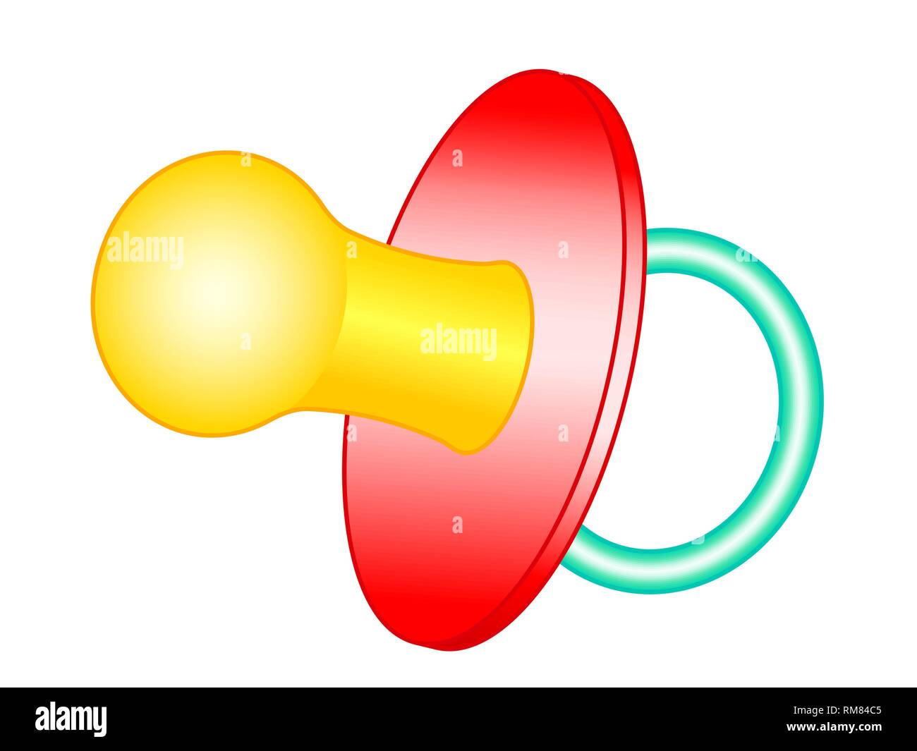 Illustration of the baby pacifier icon Stock Vector Image & Art - Alamy