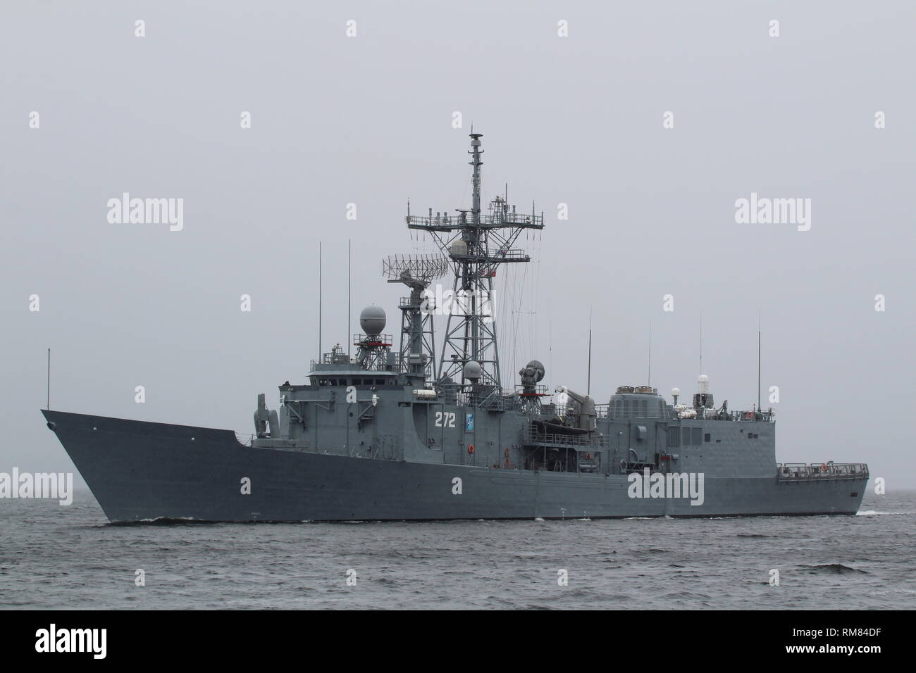 ORP General Kazimierz Pulaski (272), an Oliver Hazard Perry-class ...