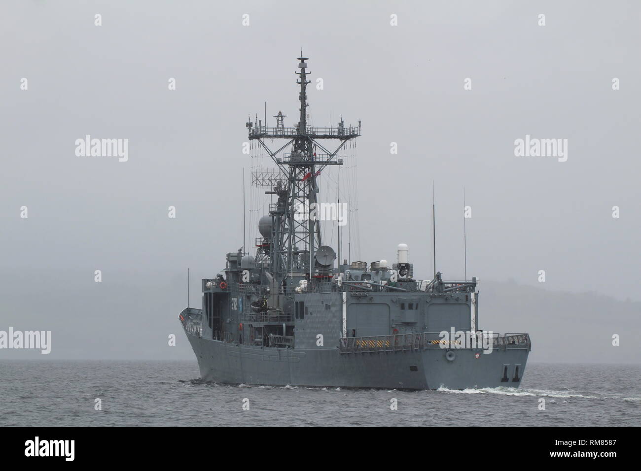 ORP General Kazimierz Pulaski (272), an Oliver Hazard Perry-class ...