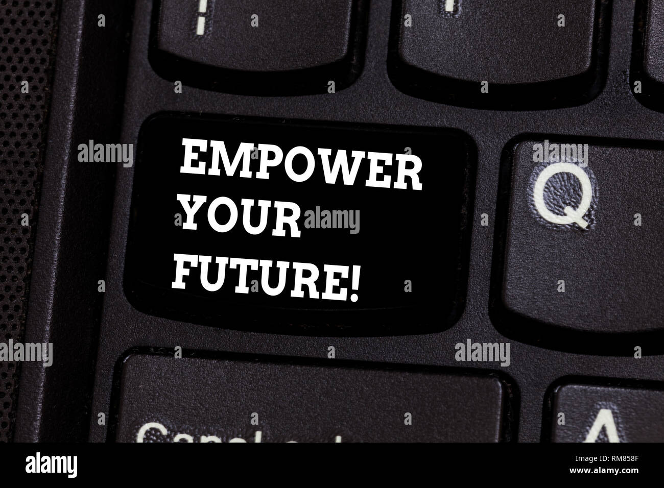 Text sign showing Empower Your Future. Conceptual photo career ...