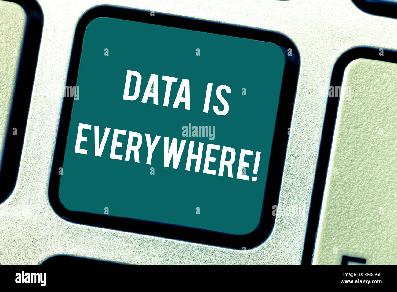 Word writing text Data Is Everywhere. Business concept for Information ...